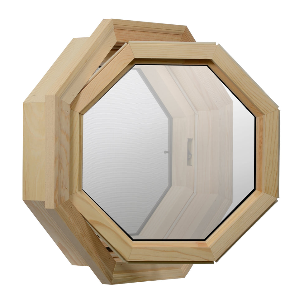 Octagon Windows | 4 Season Cabin Breeze Venting | Fixhome