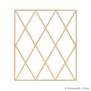 Window Grilles | Full Surround 17-DH Diamond Pattern Grilles | Fixhome