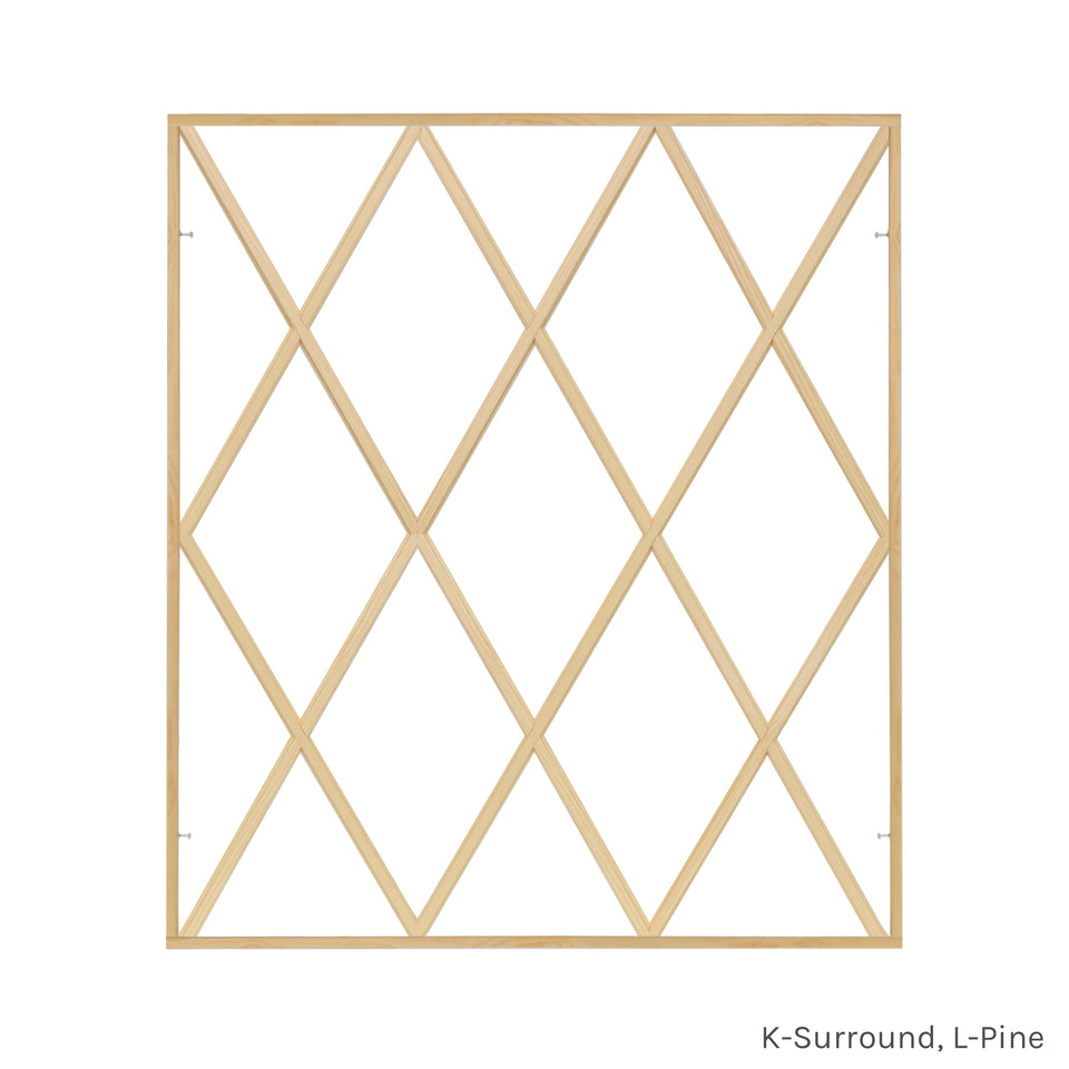 Window Grilles | Full Surround 17-DH Diamond Pattern Grilles | Fixhome