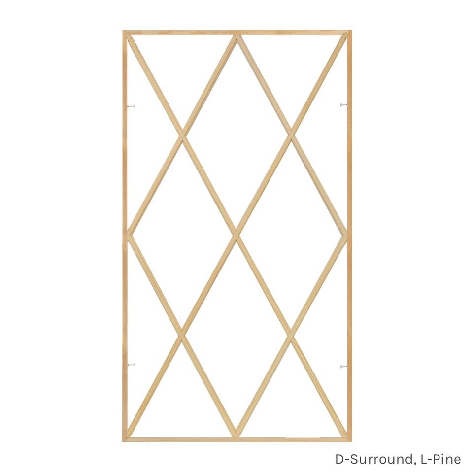 Window Grilles | Full Surround 12-D Diamond Pattern Grilles | Fixhome