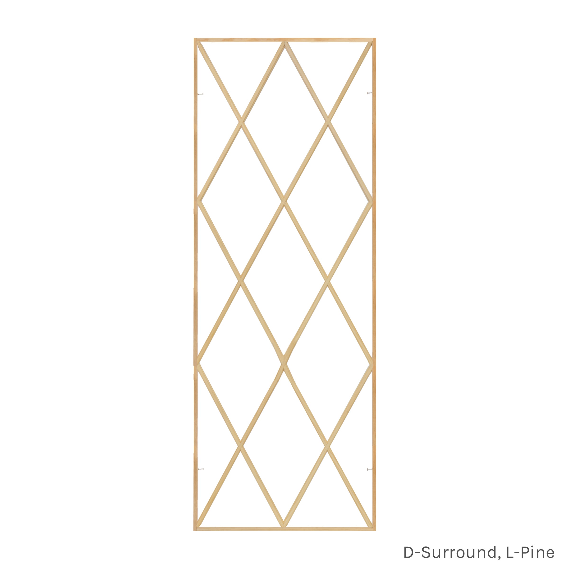Window Grilles | Full Surround 12-DV Diamond Pattern Grilles | Fixhome