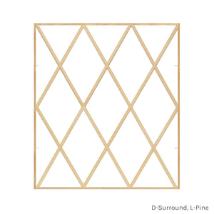 Window Grilles | Full Surround 17-DH Diamond Pattern Grilles | Fixhome