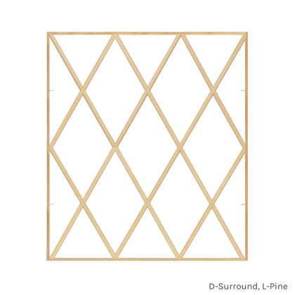 Window Grilles | Full Surround 17-DH Diamond Pattern Grilles | Fixhome