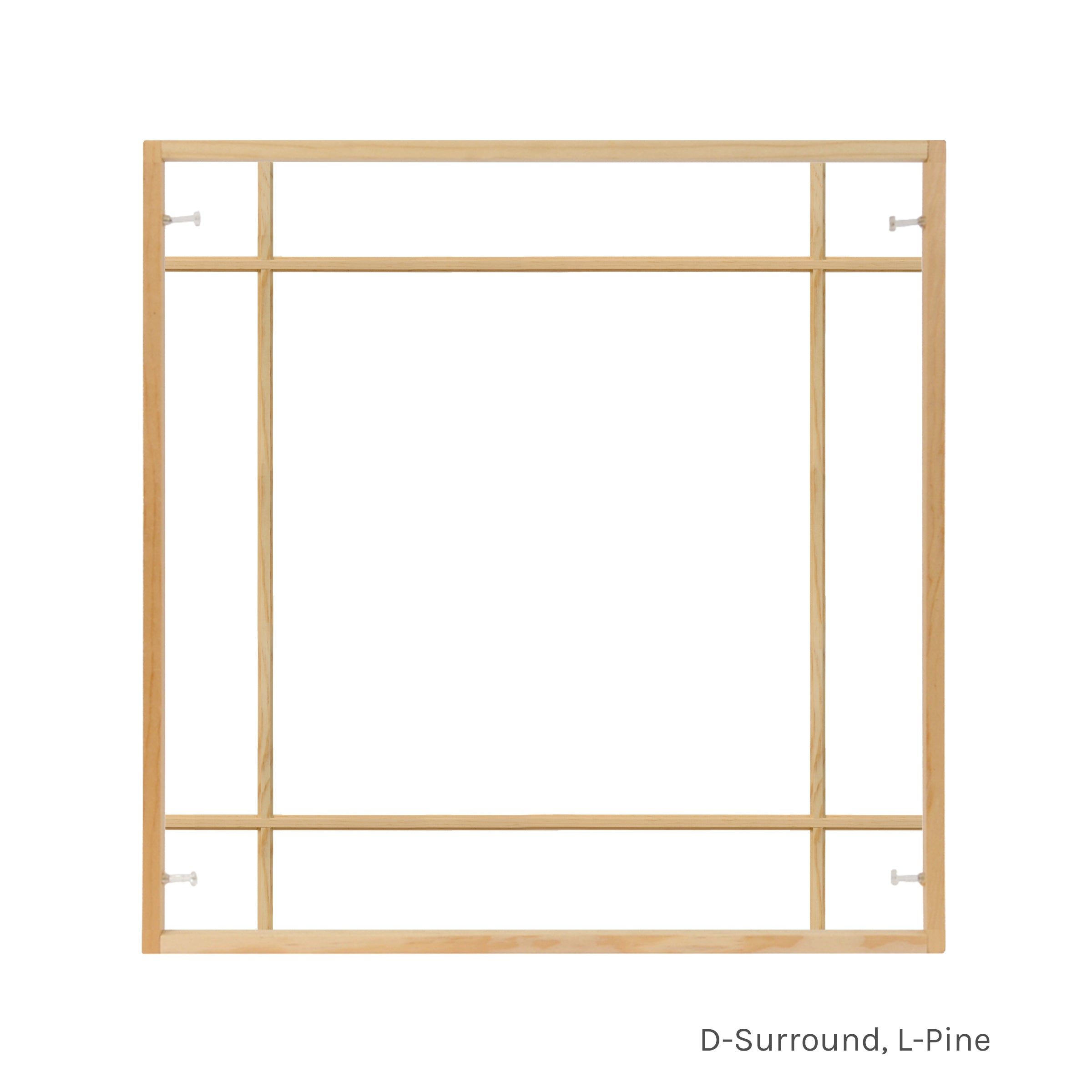 Window Grille | Full Surround Standard Profile 9-R Prairie | Fixhome