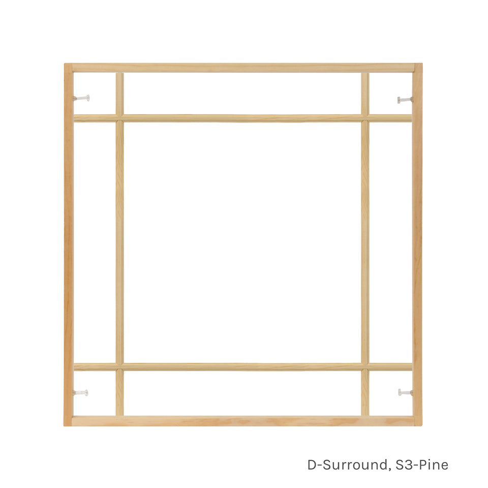 Window Grille | Full Surround Standard Profile 9-R Prairie | Fixhome